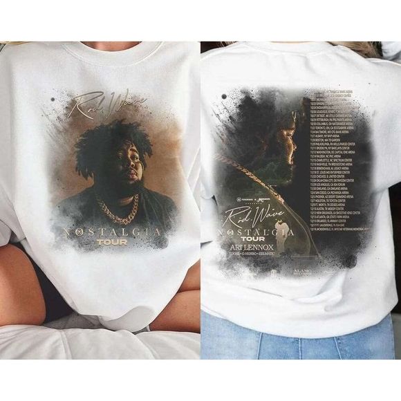 Gildan | Tops | Rod Wave Nostalgia Tour 223 Merch Retro Rod Wave 2 ...